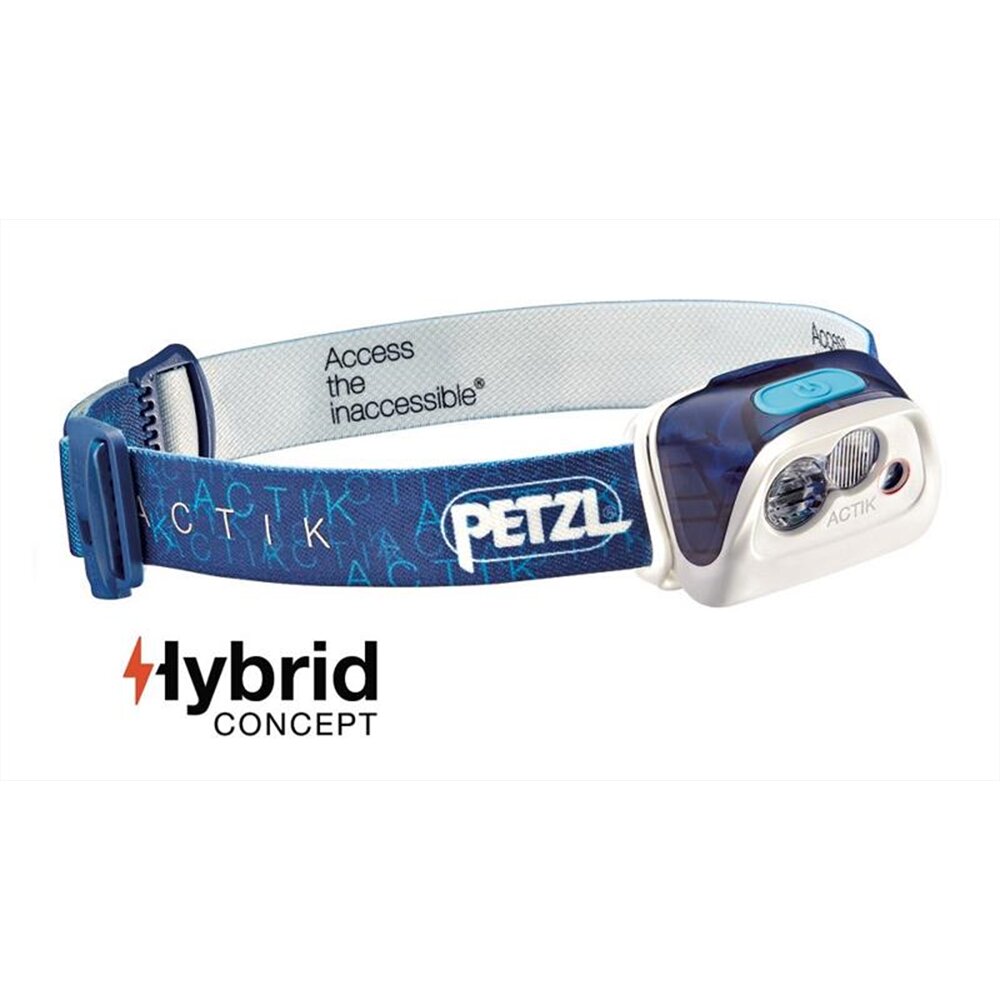 Čelovka Petzl ACTIK modrá - SingingRock Outlet